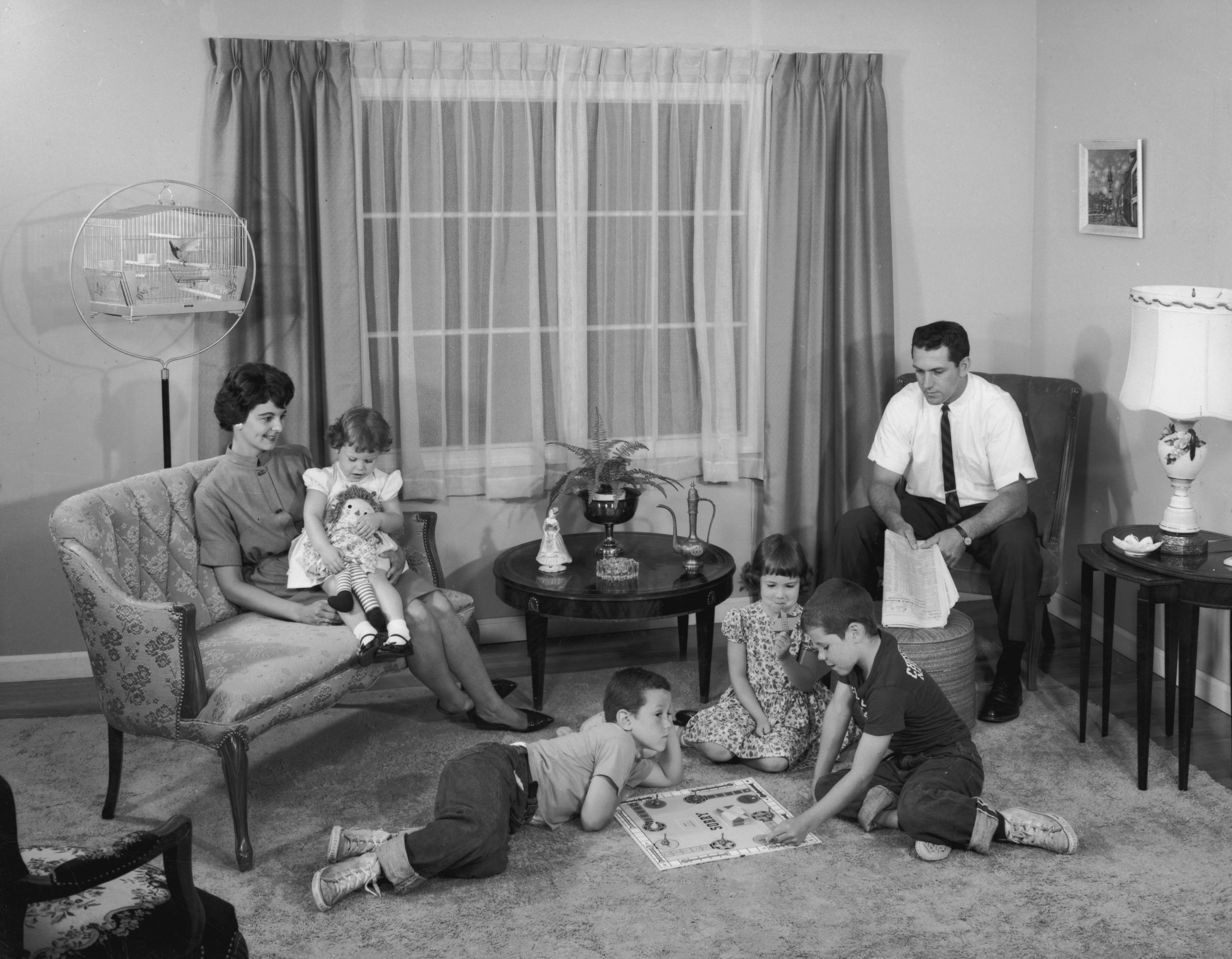 15 vintage living room photos to take you back in time