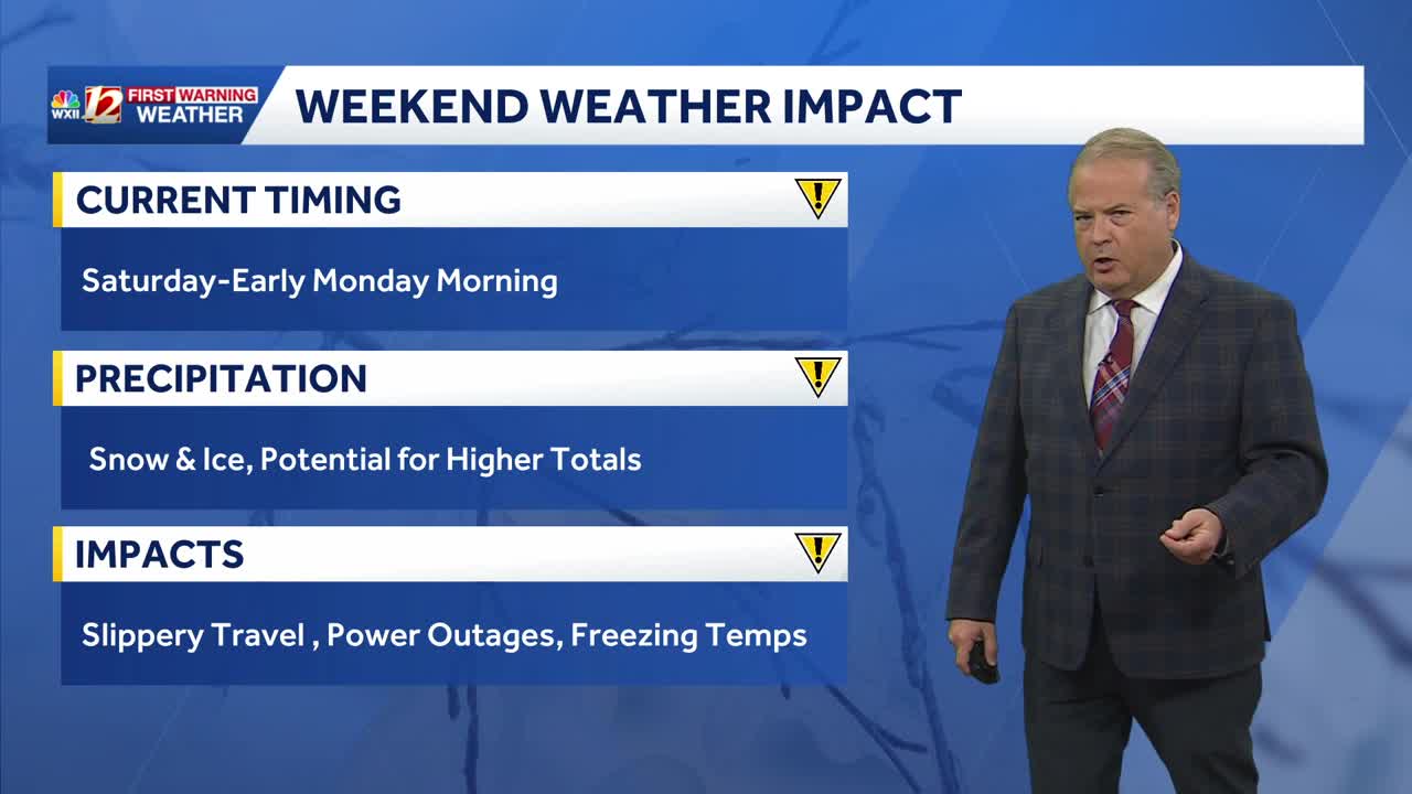 Meteorologist Dave Aiken shares the latest on what to expect ahead of a ...