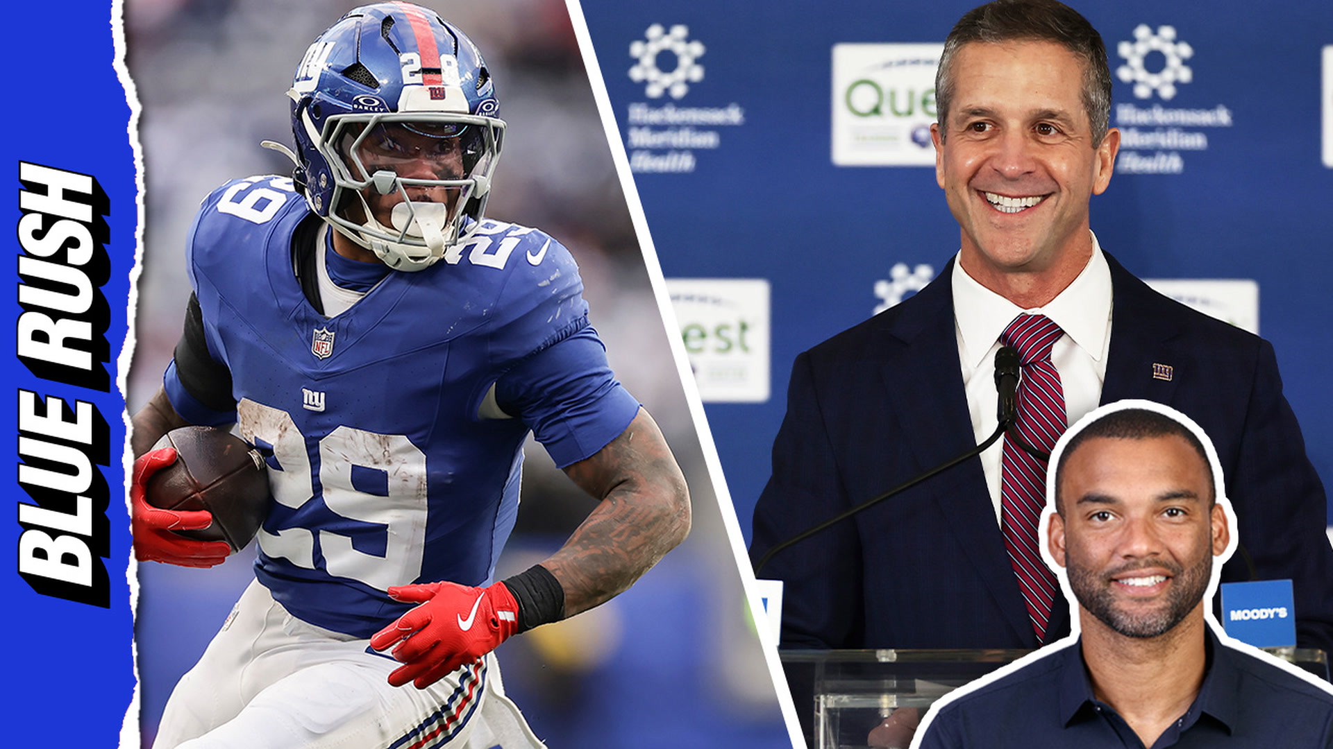 Tyrone Tracy Jr. says John Harbaugh checks all the boxes | Blue Rush