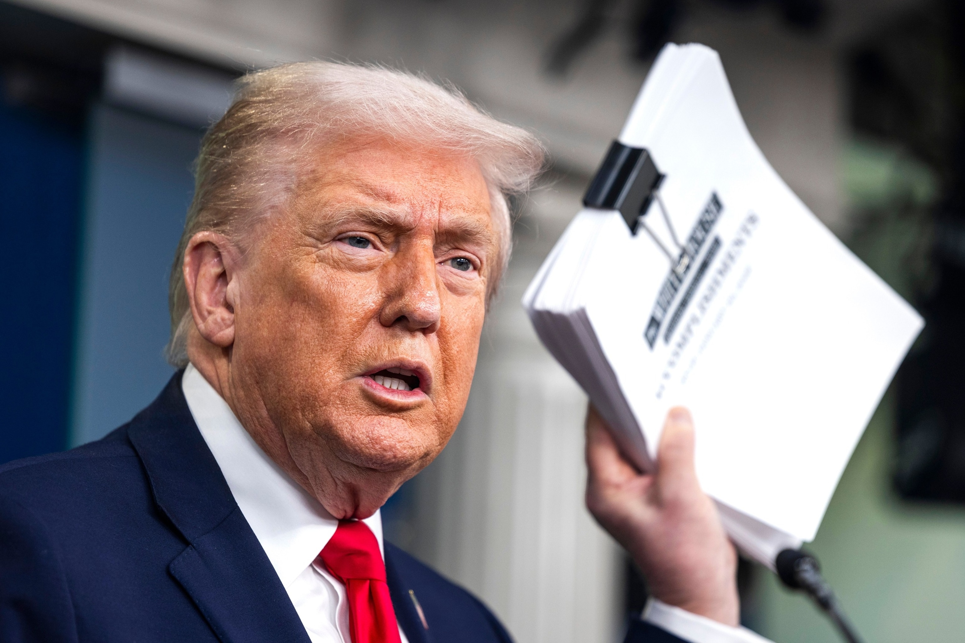 Trump opens Davos remarks, saying he's brought 'phenomenal' US news