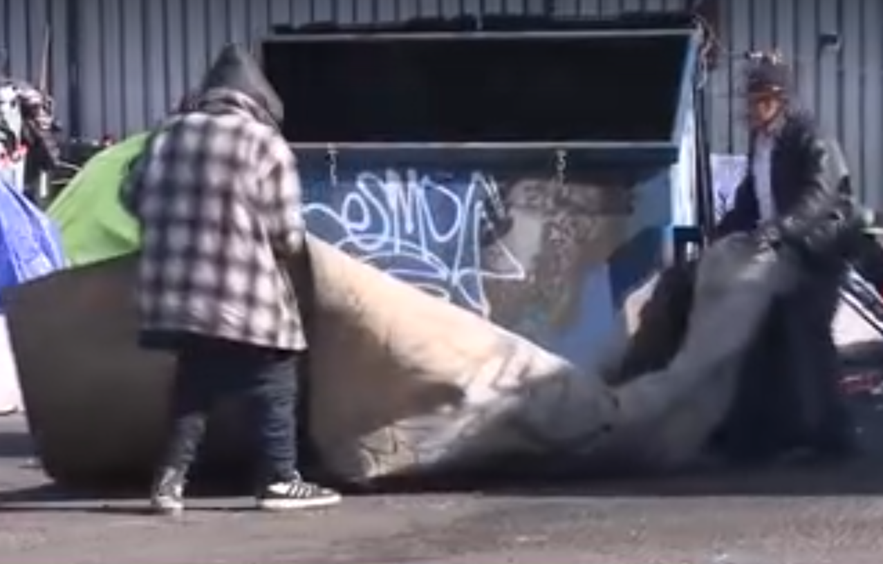 Judge says homeless encampment at bookstore must go