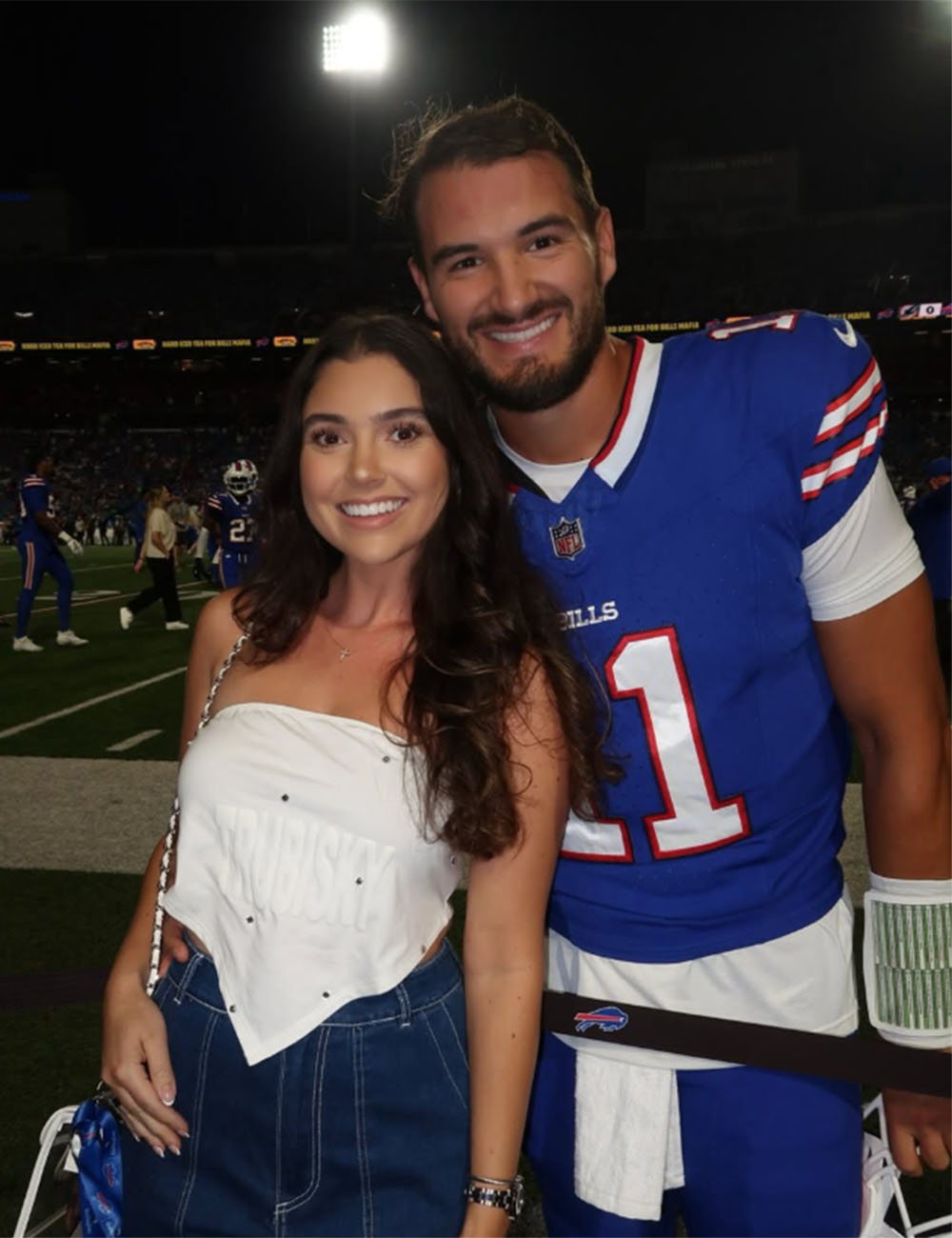 Bills WAG posts emotional message to Sean McDermott’s family after ...