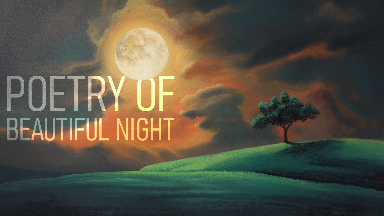 Gouache night painting on canvas: Capture beauty, mood, and atmospheric ...