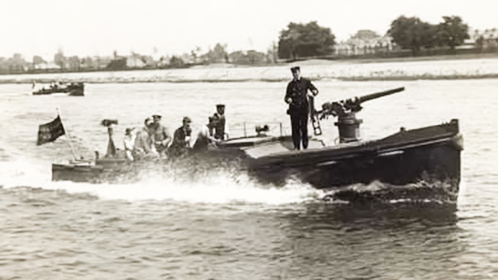 The naval war fought on an African lake in WW1