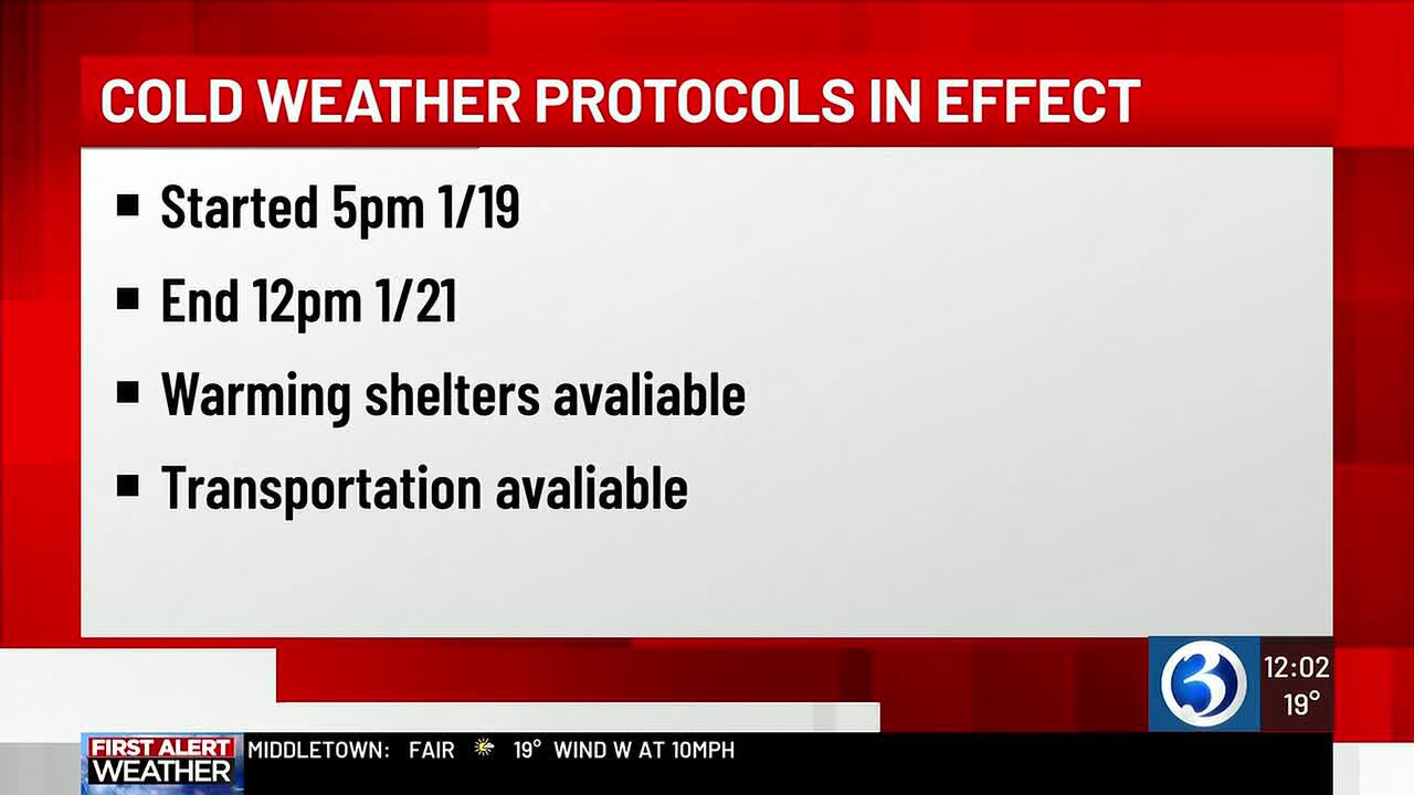 Connecticut activates severe cold weather protocol as temperatures drop ...