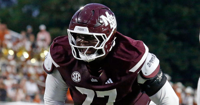 Mississippi State OT Jayvin James enters NCAA transfer portal