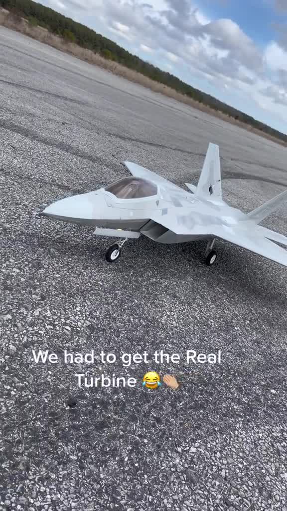 How a small F22 RC jet led to a real turbine upgrade