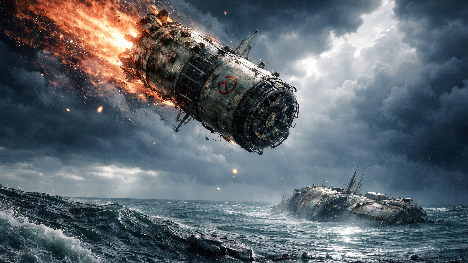 Point Nemo and Cosmos 954, the spacecraft graveyard and the nuclear spy ...