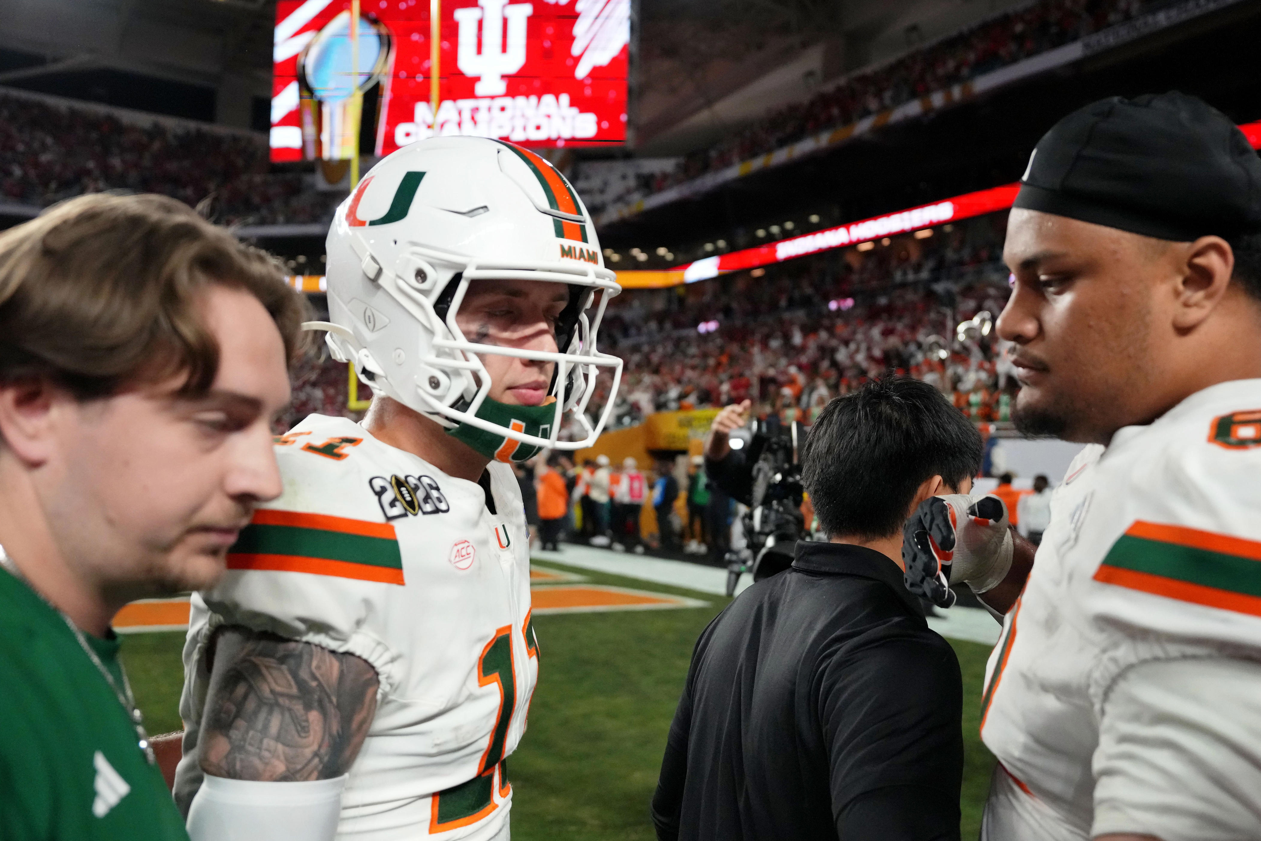 Will display of poor sportsmanship hurt Carson Beck's NFL draft stock?