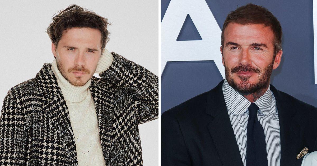 David Beckham awkwardly dodges question about son Brooklyn's social ...