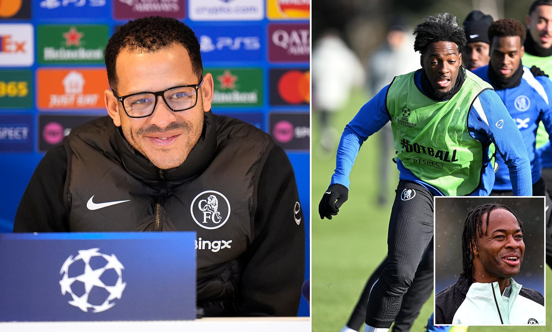 Banished Chelsea star returns to first team training under Liam ...