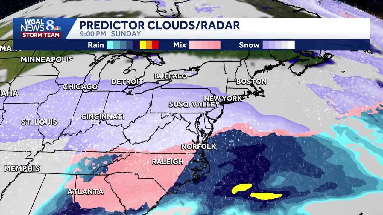 Weekend snow? European, American models show drastically different ...