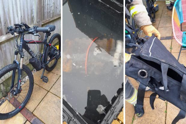 E-bike battery fire sparks safety warning