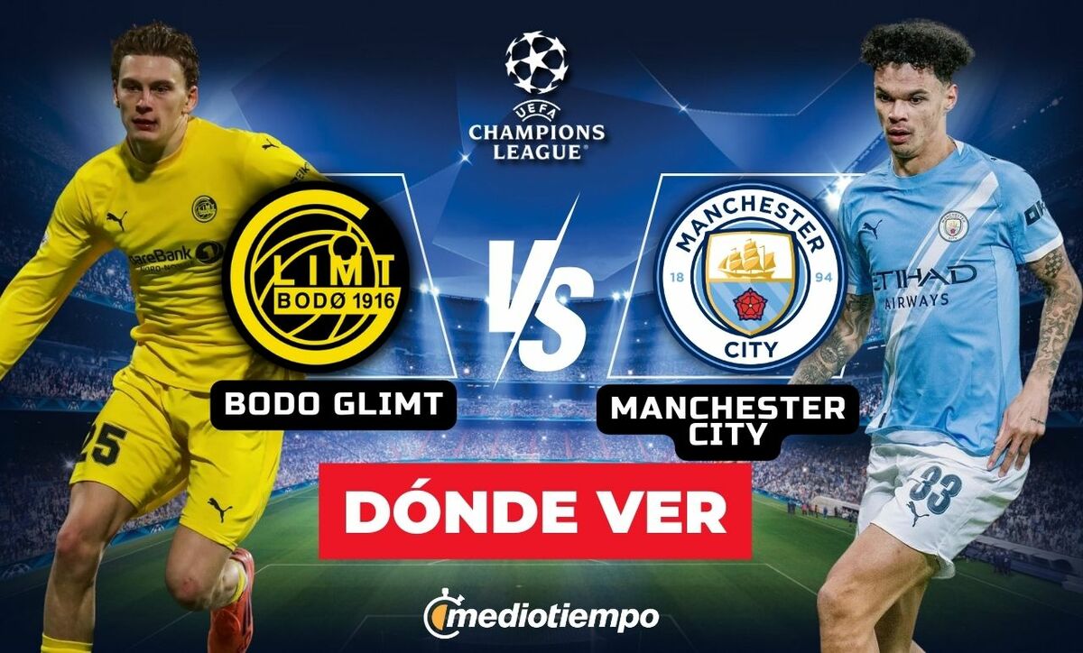 Bodo Glimt vs Manchester City en vivo. Partido hoy Champions League 2026