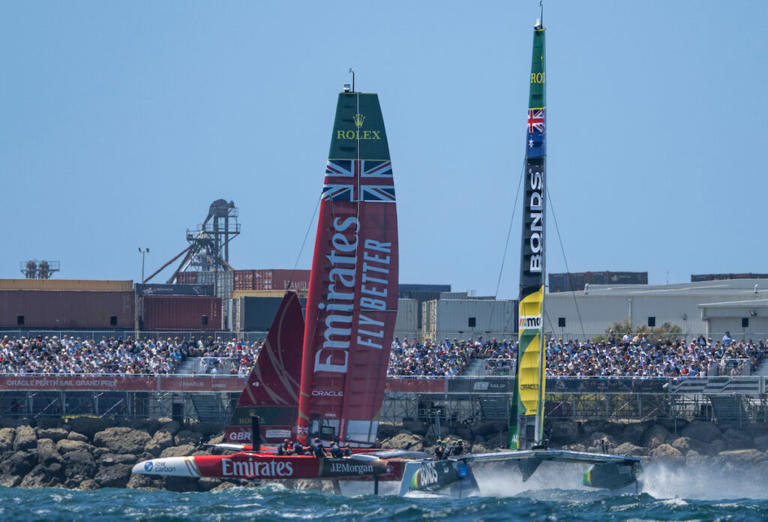 Emirates Great Britain win SailGP season starter in Perth