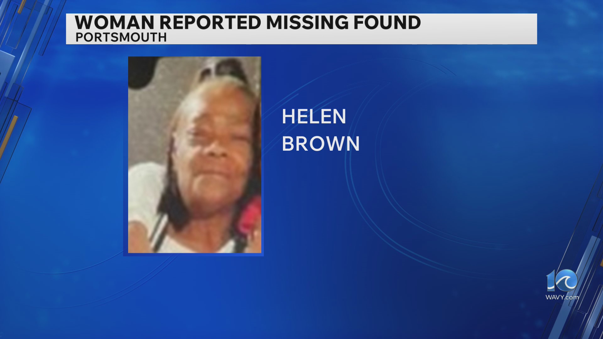 Senior alert cancelled for missing Portsmouth woman