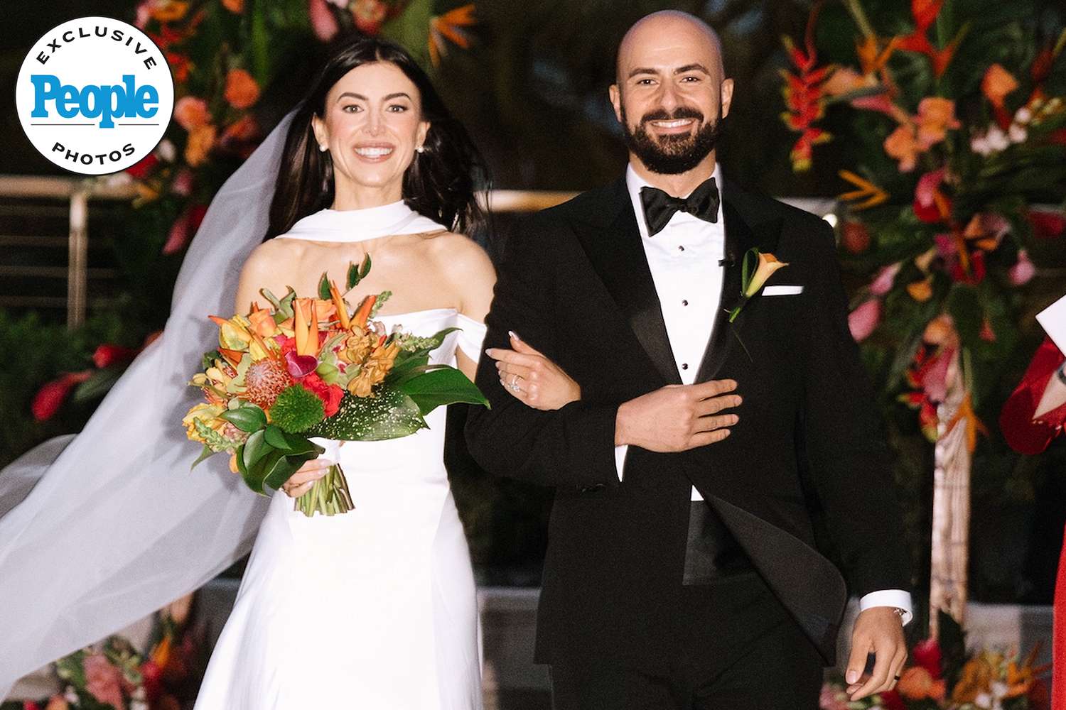 CNN's Boris Sanchez marries Lilly Huber in 'bold' Miami wedding ...