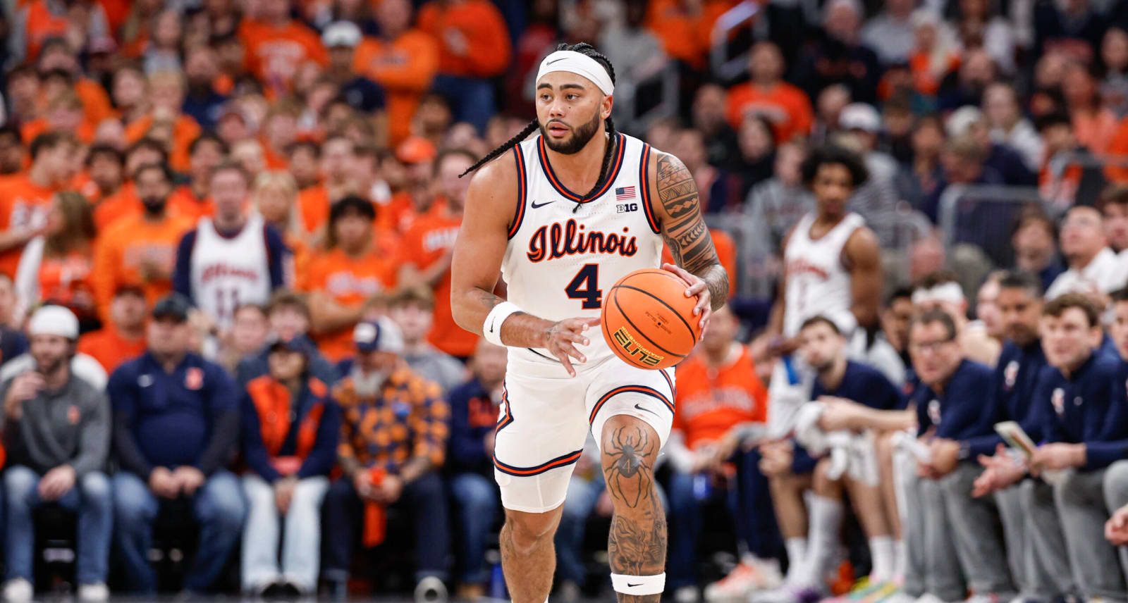 Illinois guard Kylan Boswell out at least a month with fractured hand