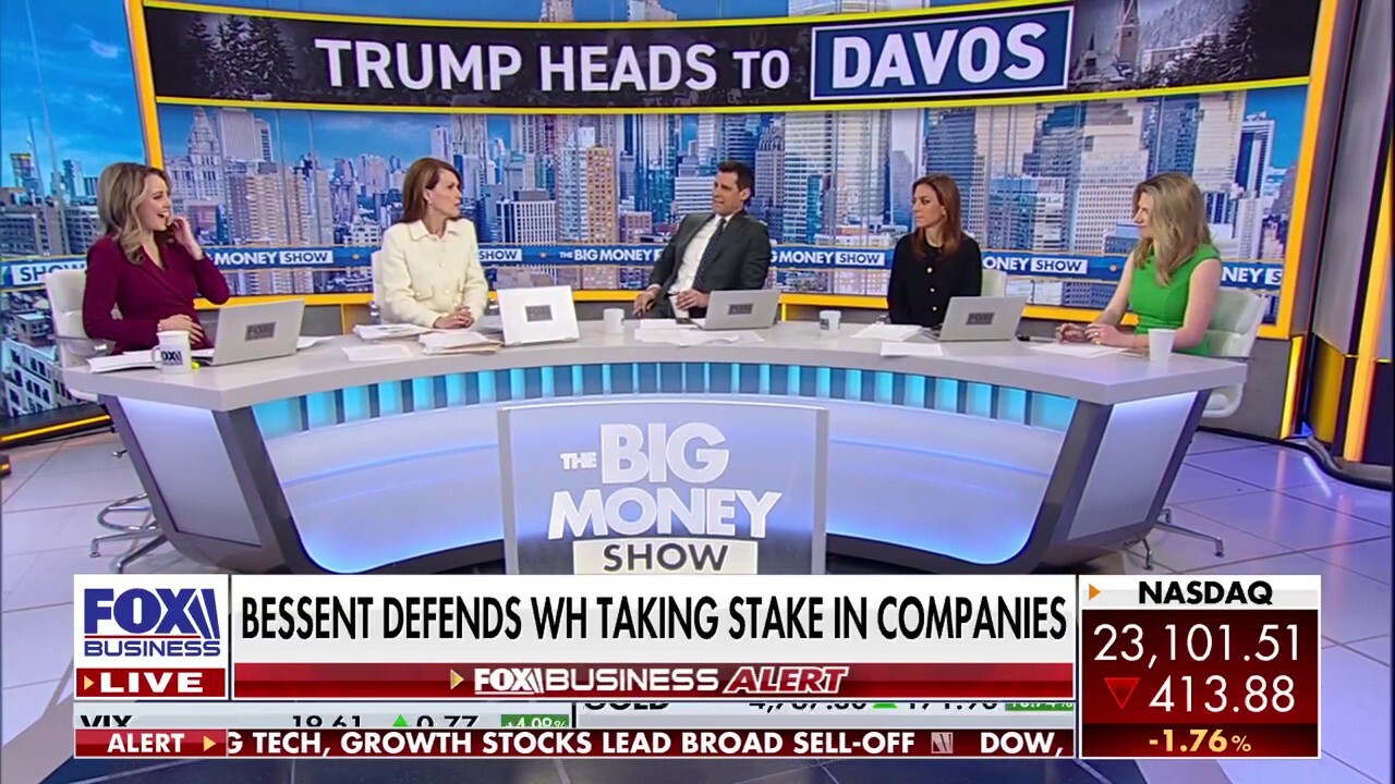 President Trump sets stage for high-stakes Davos talks with global ...