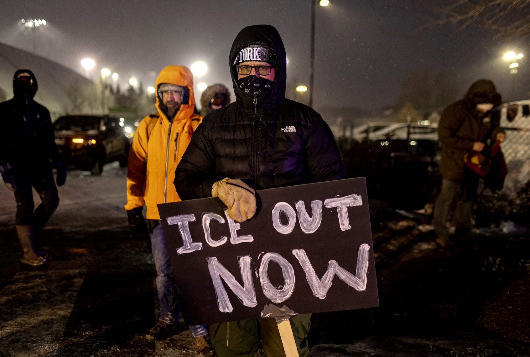 Protesters enter church run by ICE official, drawing DOJ outrage