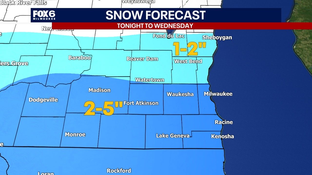 Winter weather advisory issued for parts of southeast Wisconsin
