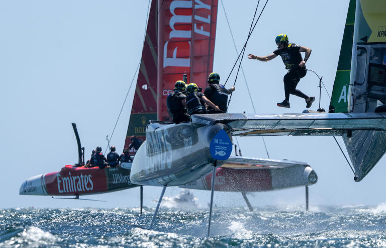 Emirates Great Britain win SailGP season starter in Perth