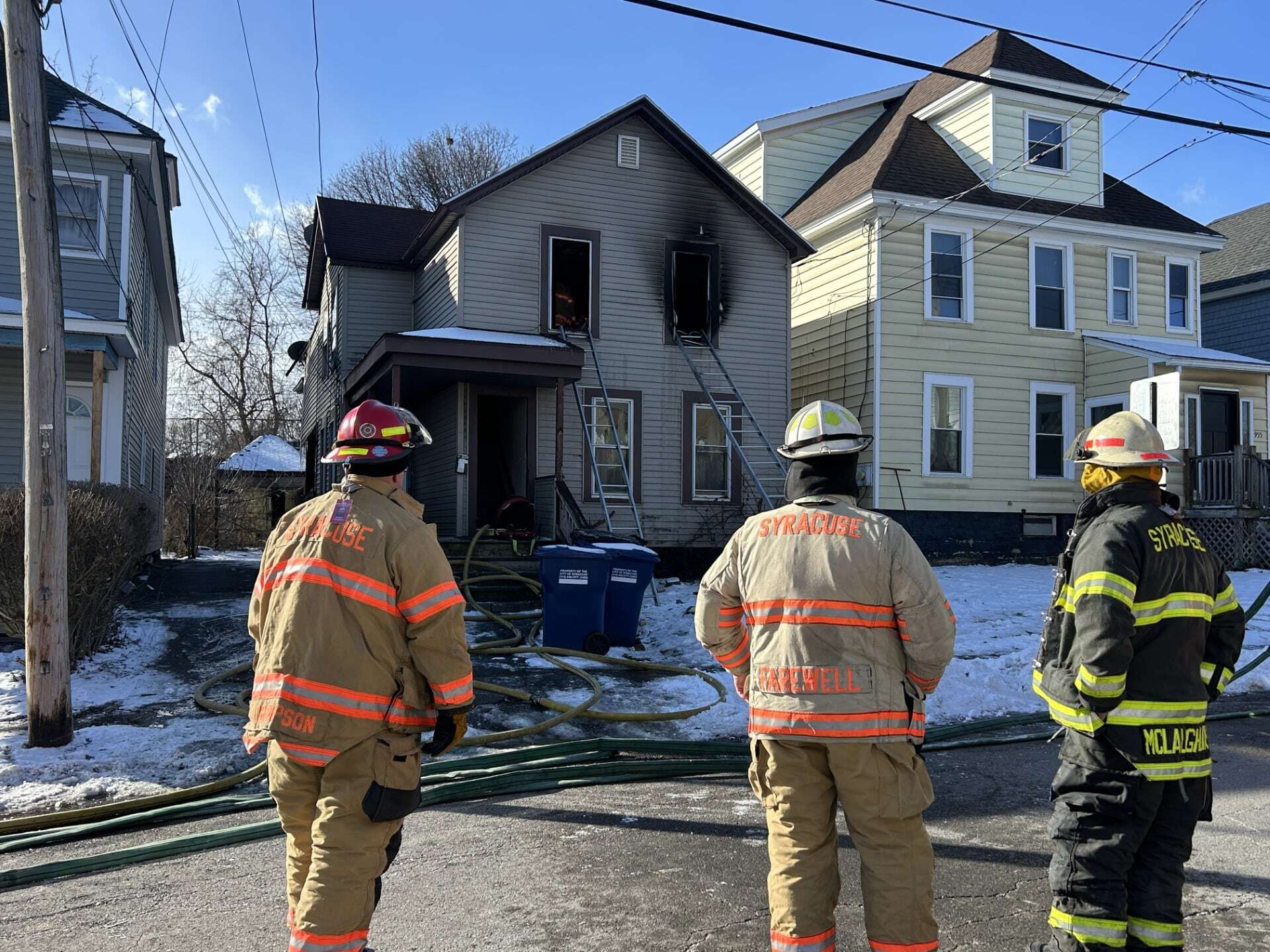 Two displaced by house fire on Syracuse’s Far Westside