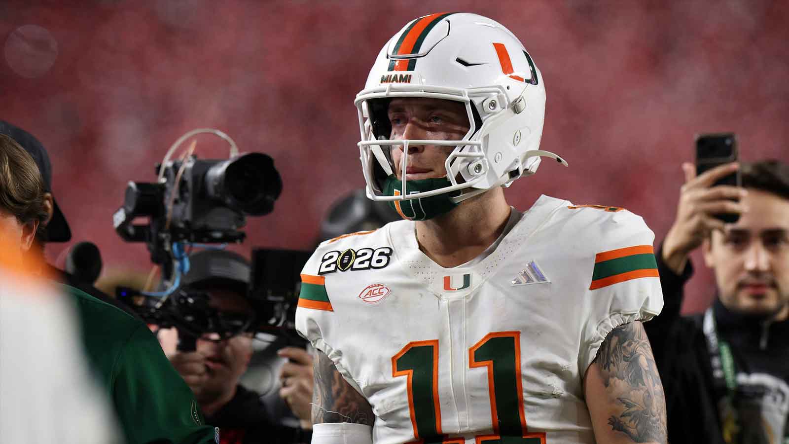 What Miami’s Carson Beck said about career-ending INT to lose national ...