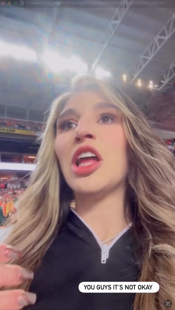 Abella Danger’s ESPN appearance during CFP title game stuns fans