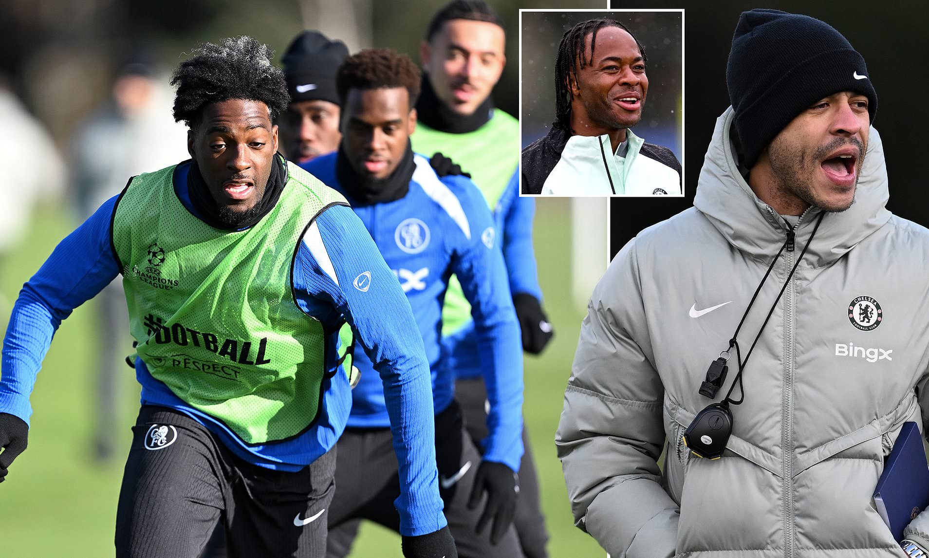 Banished Chelsea star returns to first team training under Liam ...