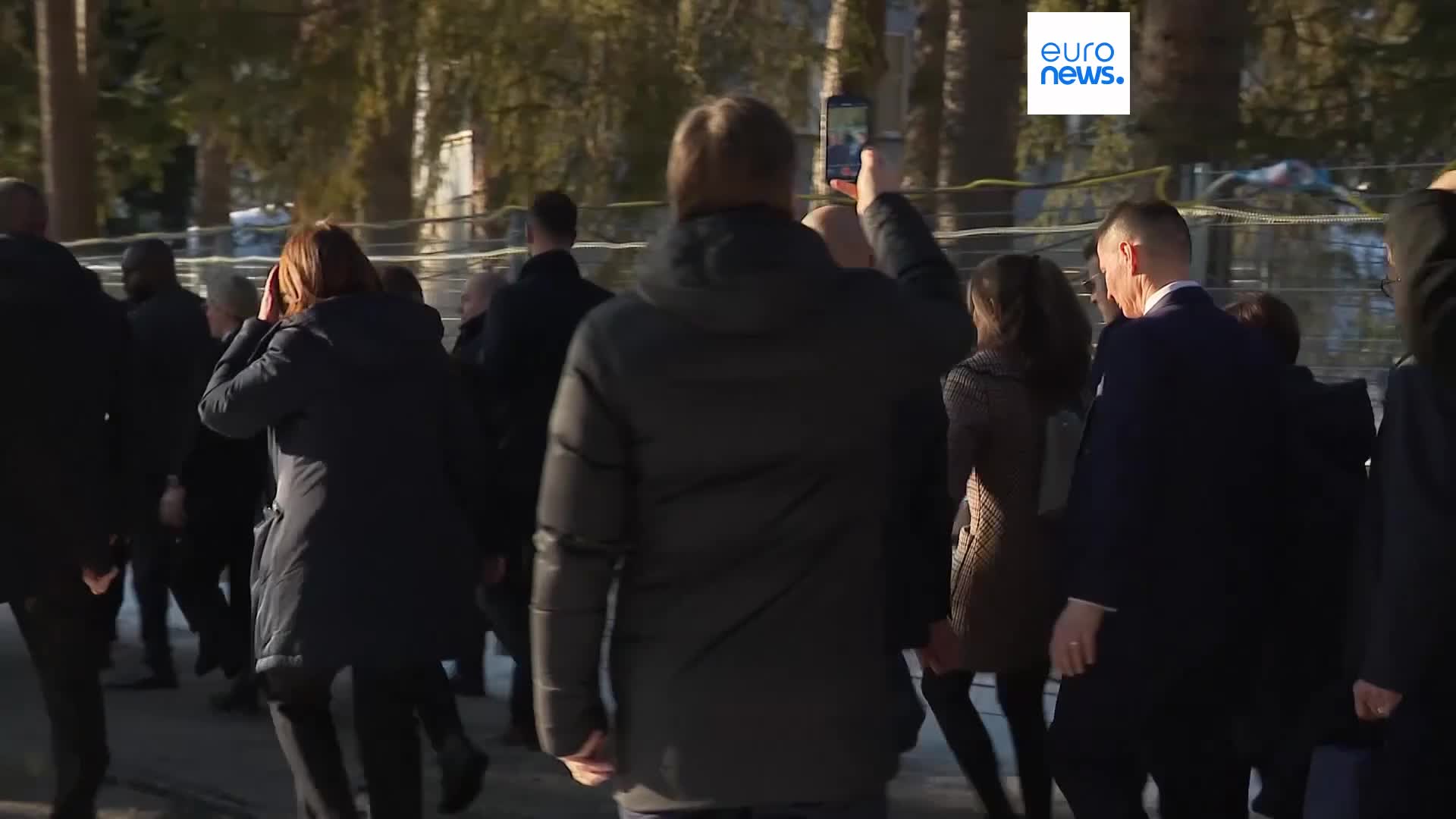 We prefer respect over bullies, Macron says at Davos as Trump tensions ...