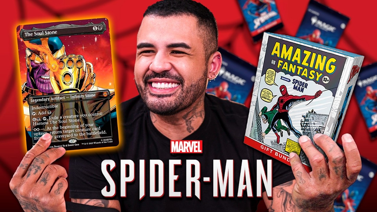 Unboxing Magic: The Gathering Marvel: Surpresas épicas no Amazing ...