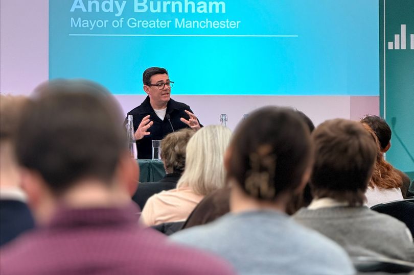 This map shows how Andy Burnham will 'reindustrialise the birthplace of ...