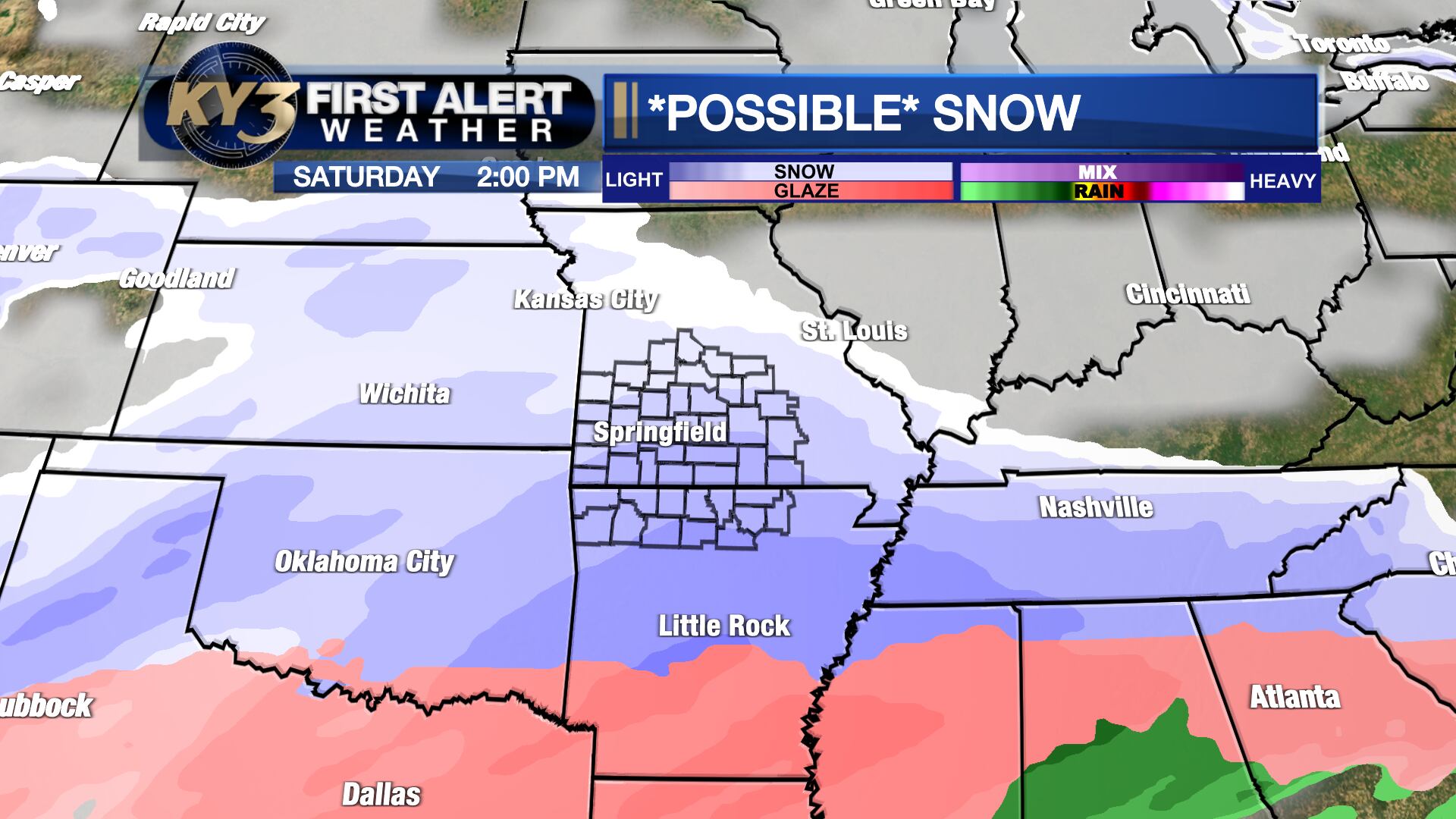 First Alert Weather: Winter storm watch extended for the Ozarks for the ...