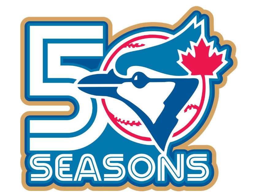The Blue Jays unveil a special logo for their 50th season