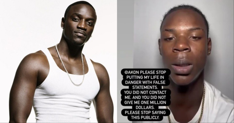 Jamaican Beautiful Day boy Rushawn Ewears calls out Akon over fake $1 ...