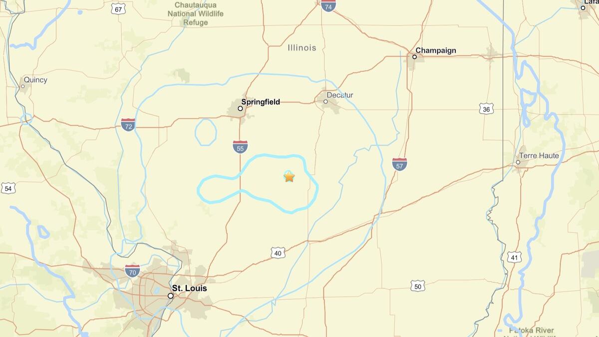 3.8 magnitude earthquake reported in surprising US state