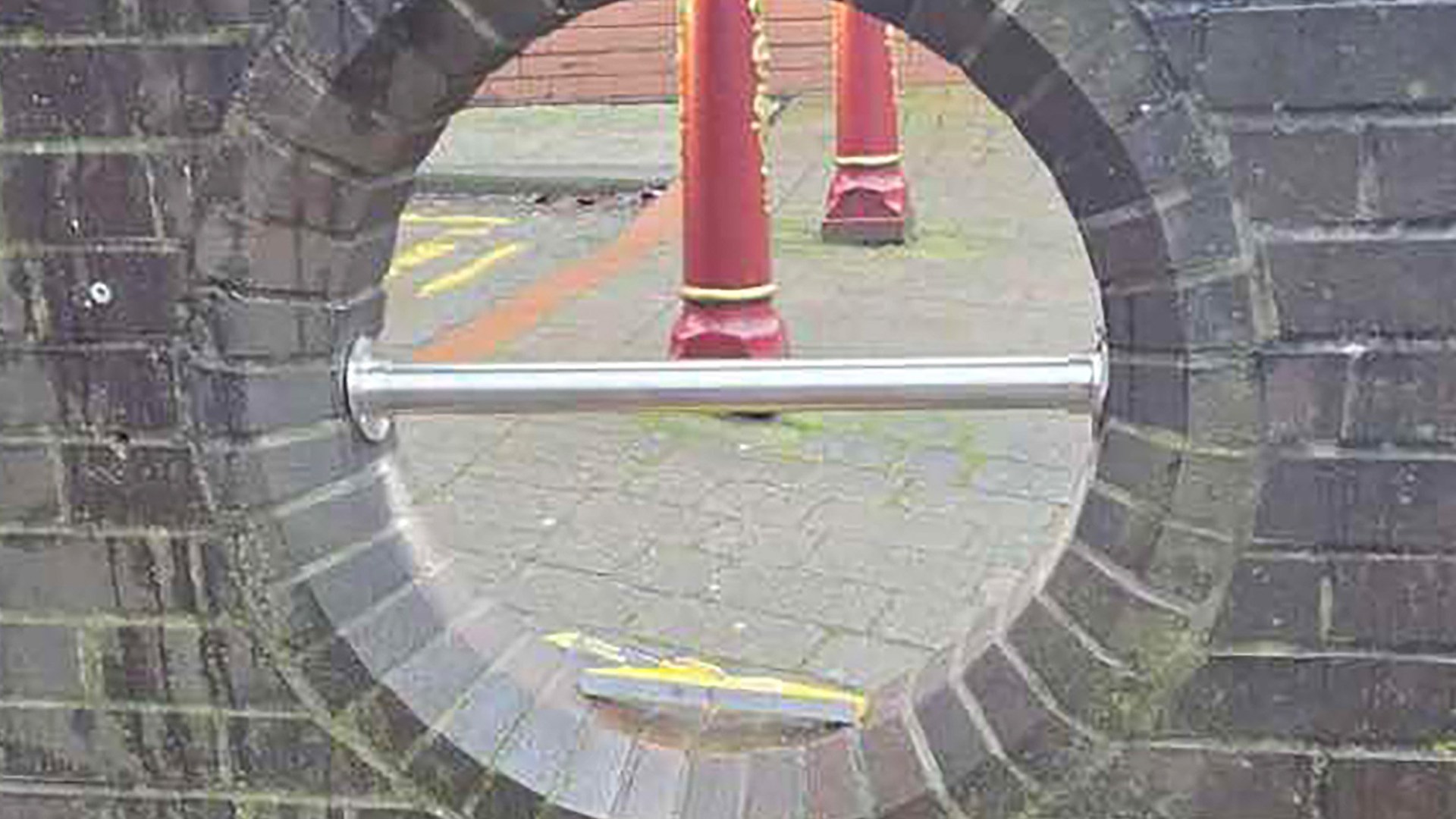 Relief after metal bar removed from town's famous hole