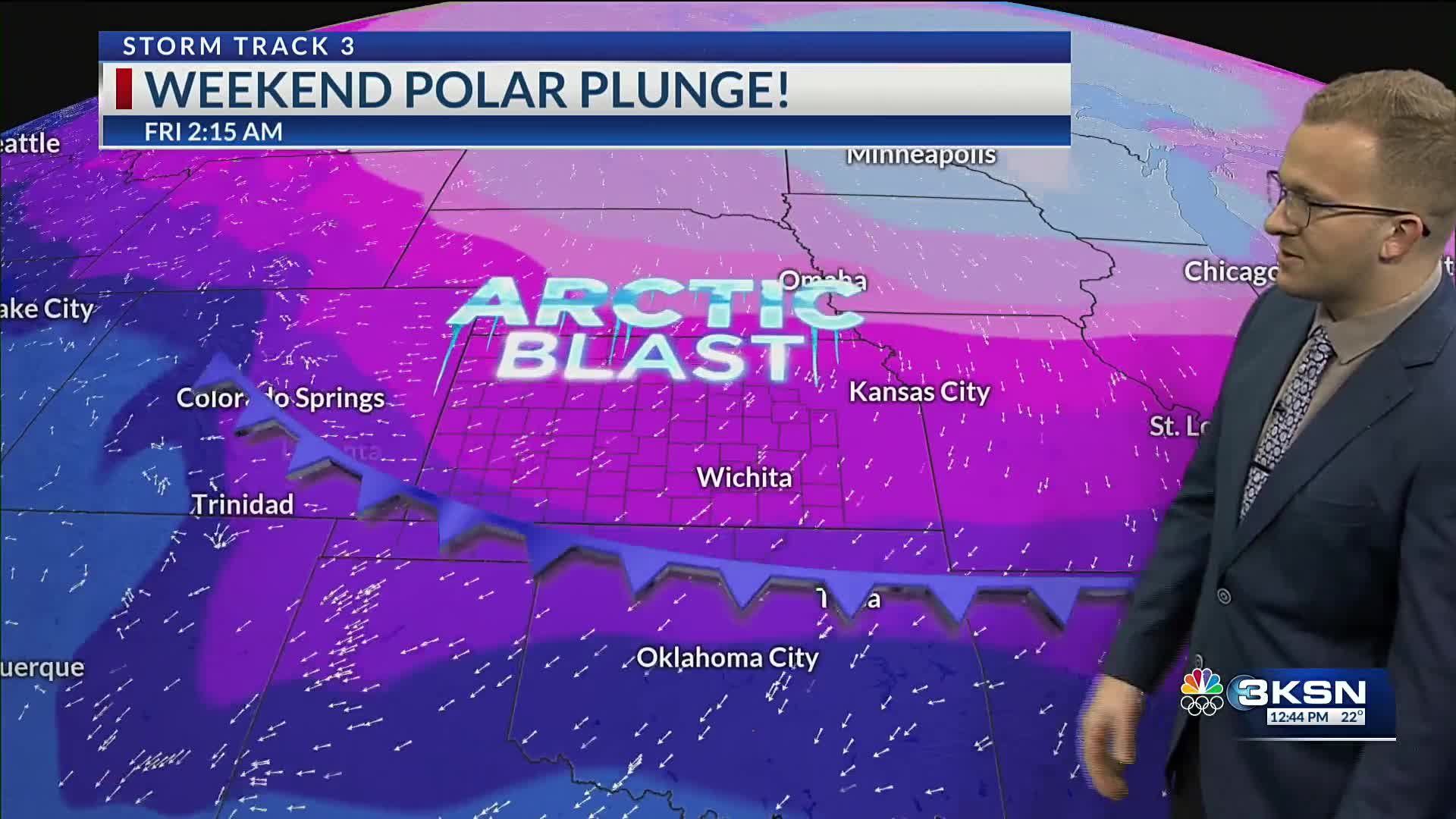 Storm Track 3 forecast: A milder Tuesday, winter weather returns Friday