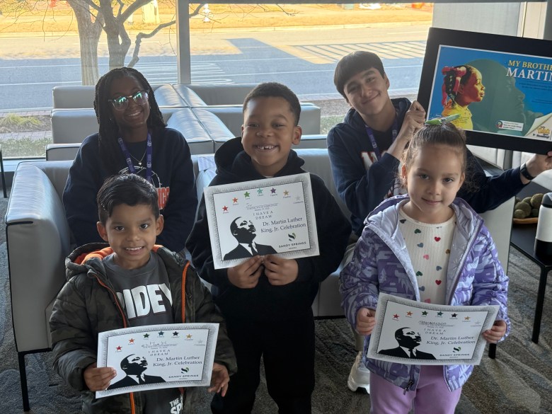 Families learn about MLK’s legacy at annual Sandy Springs celebration