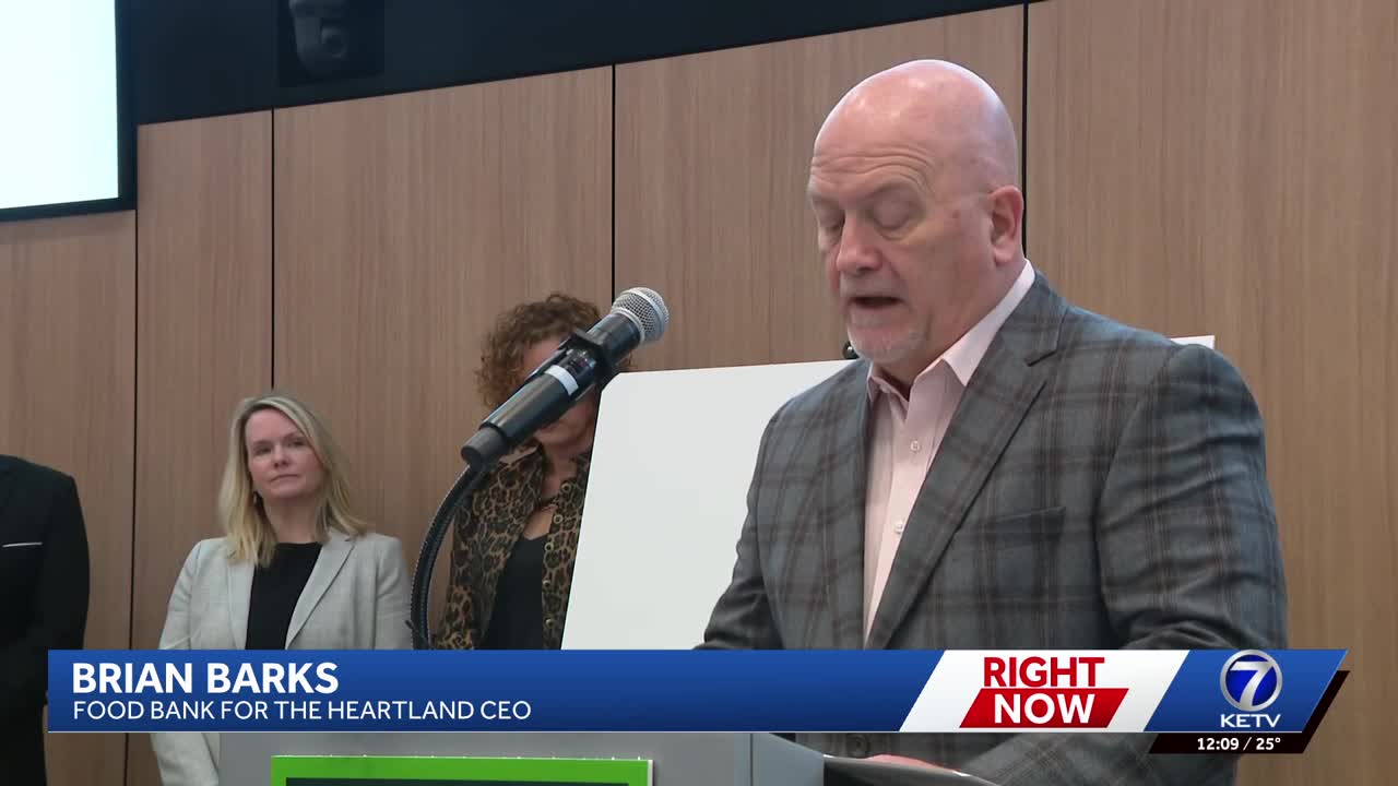 Omaha leaders announced Shine the Light on Hunger campaign results