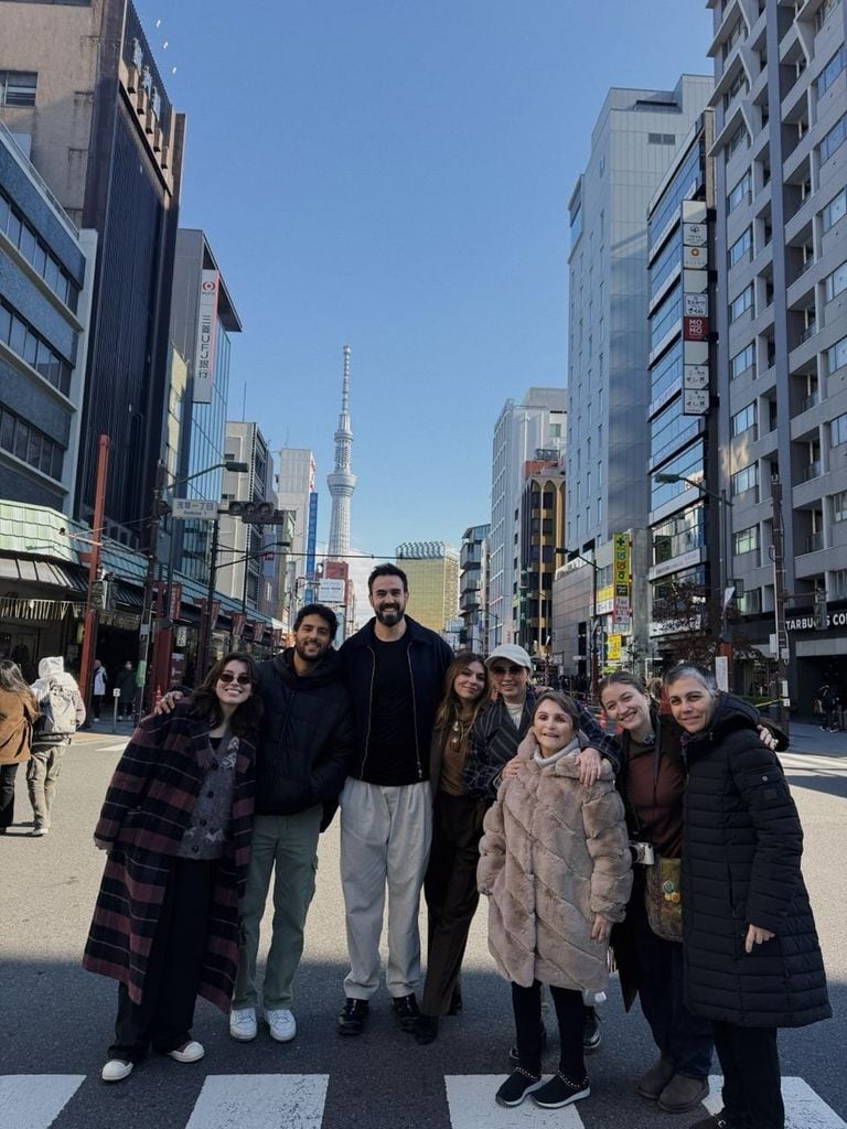Sofía Castro comparte las fotos familiares de sus días en Tokio