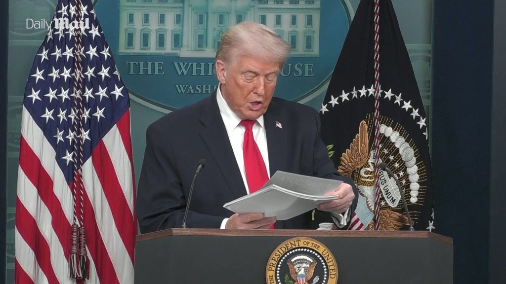 Trump shares pictures of criminals his administration arrested