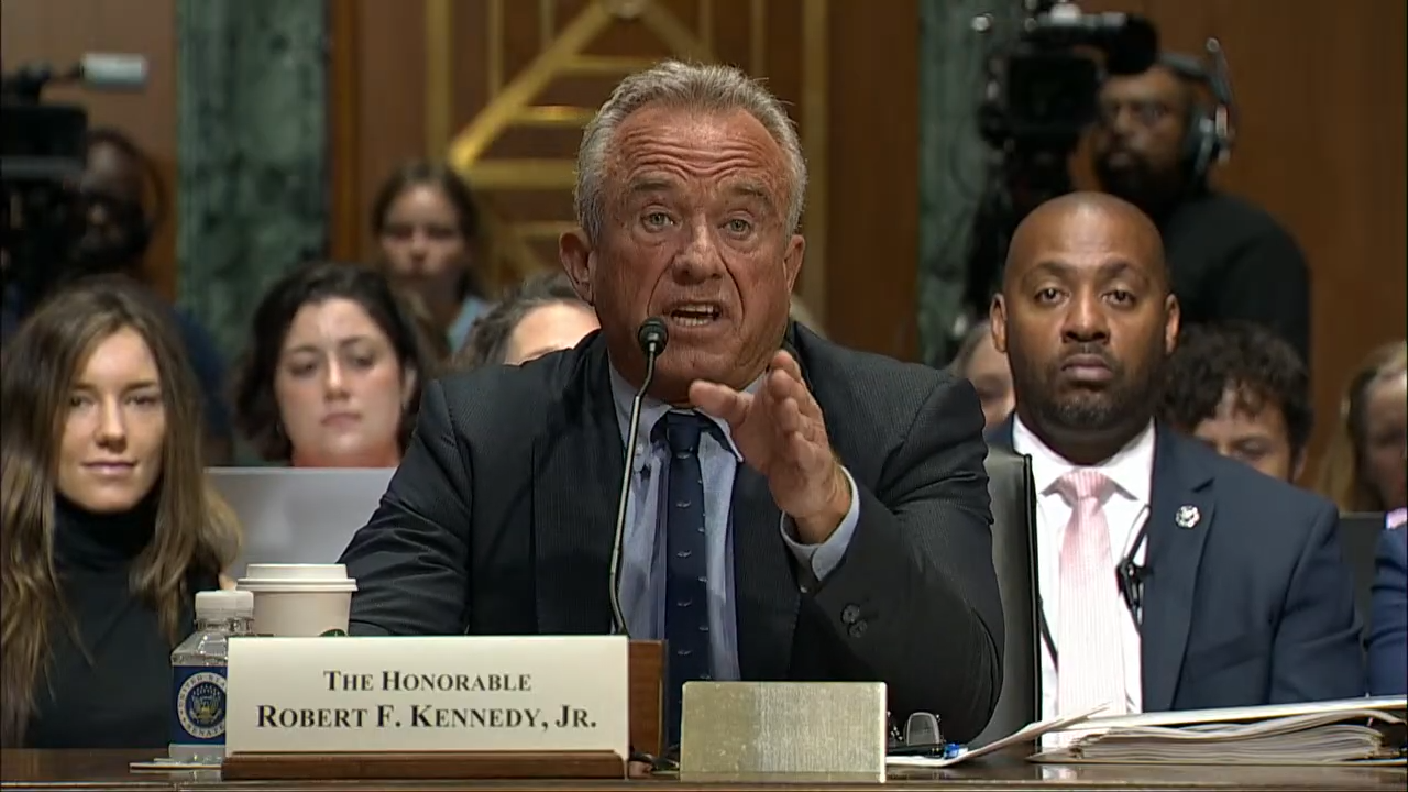 'That's what you are': Steam comes out of RFK Jr.'s head as senator ...