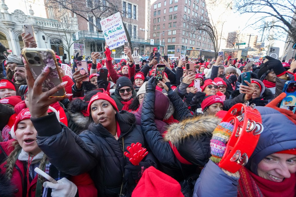 Bernie Sanders and Zohran Mamdani rally with striking NYC nurses as job ...
