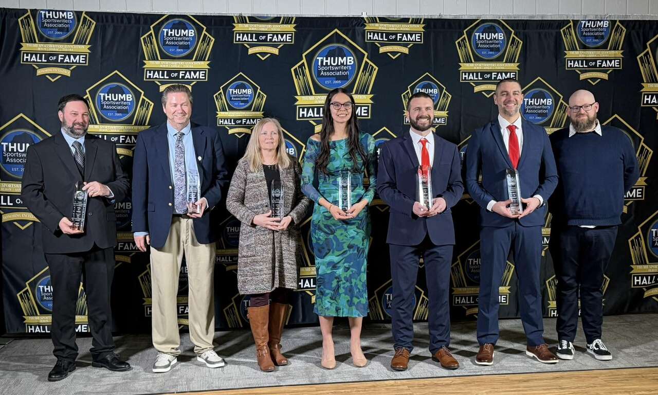 Thumb Sportswriters Association hosts first Hall of Fame ceremony