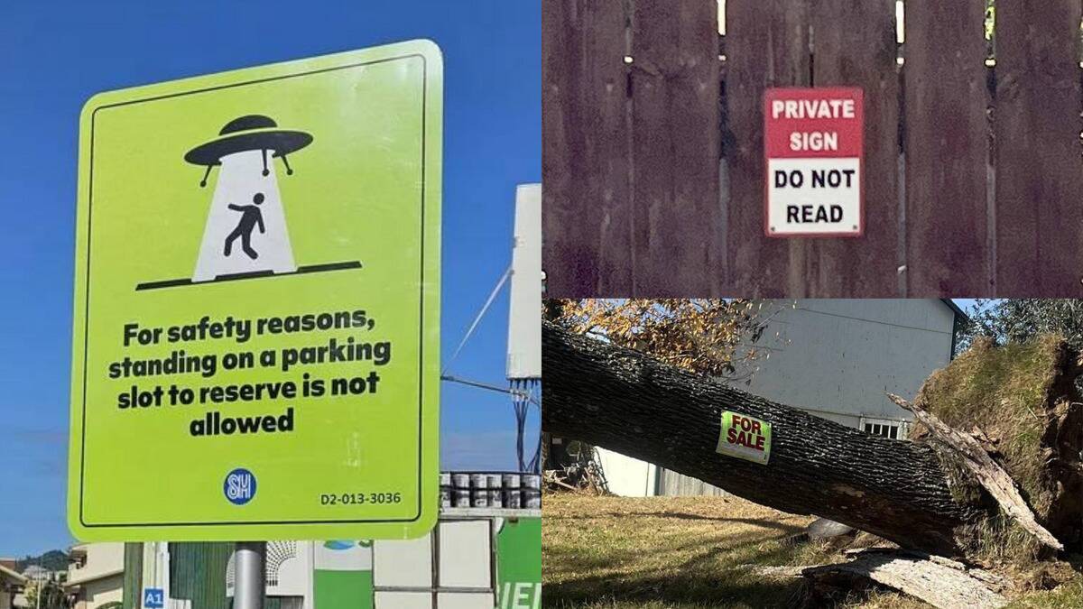 Accidentally funny signs that are truly unforgettable