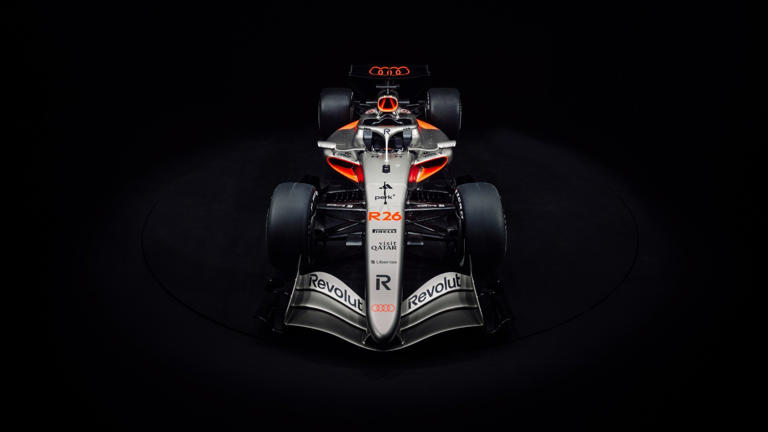 Audi reveals first ever F1 livery as R26 unveiled in Berlin launch