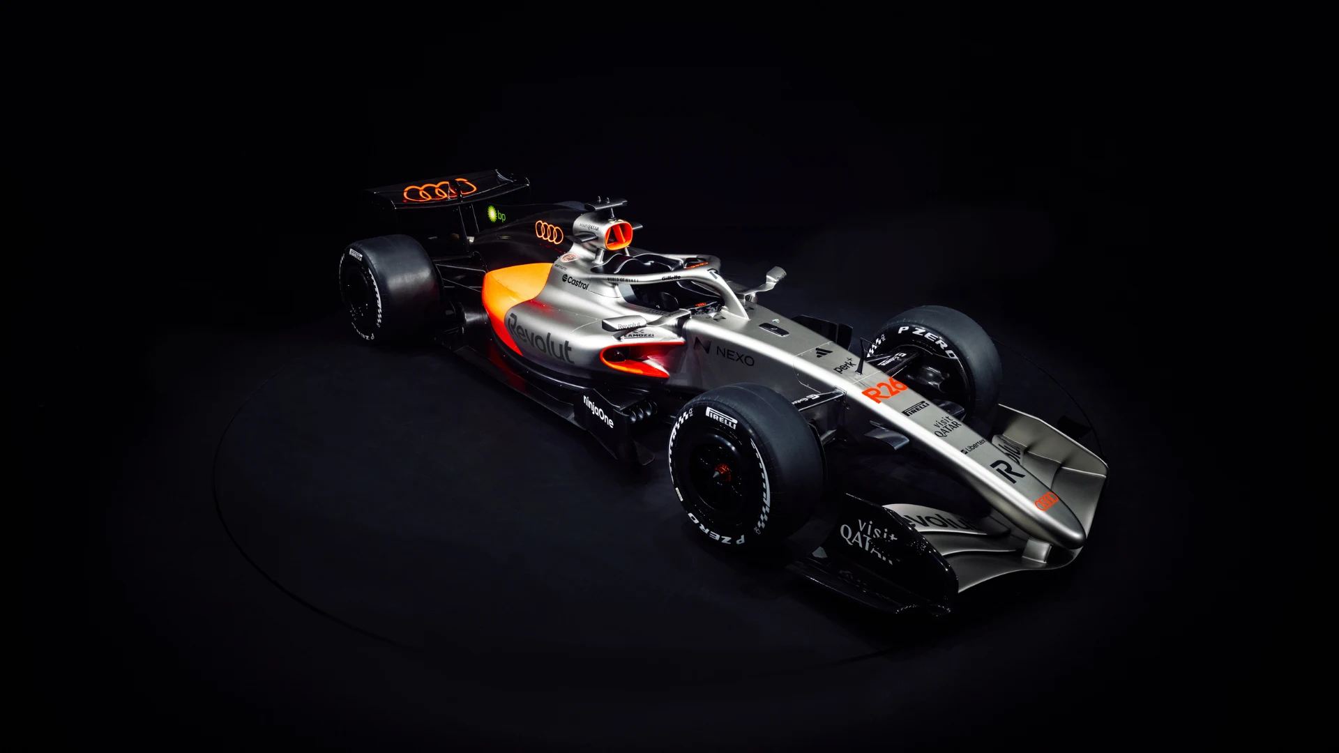 Audi enter Formula 1 with striking R26 reveal
