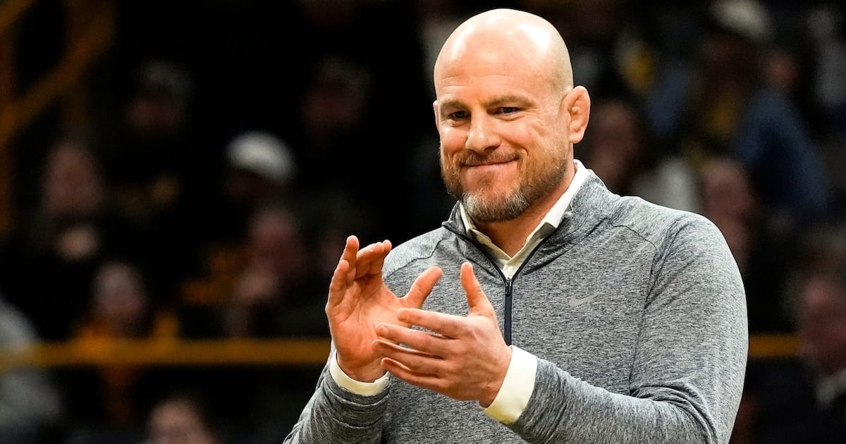Cael Sanderson on Penn State widening the gap in college wrestling amid ...
